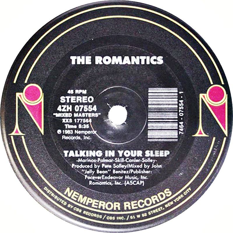 The Romantics - Talking In Your Sleep [Remix] - hitparade.ch